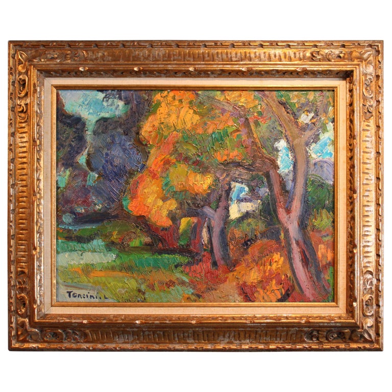 Paysage par Louis Toncini, XXème siècle - Galerie Damien Tison