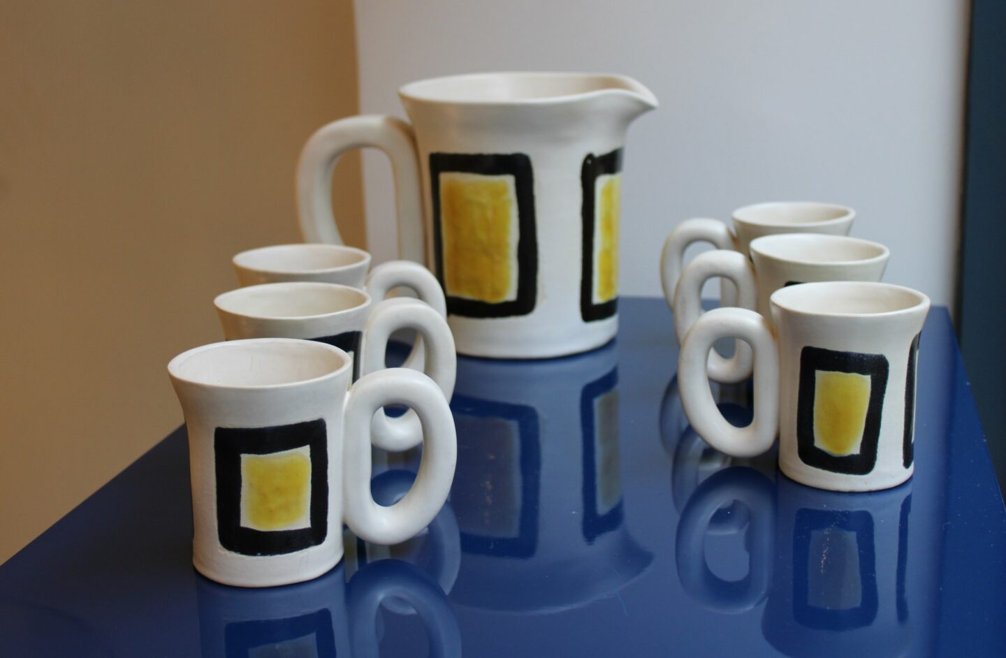 Service en céramique signé Cloutier - Galerie Damien Tison