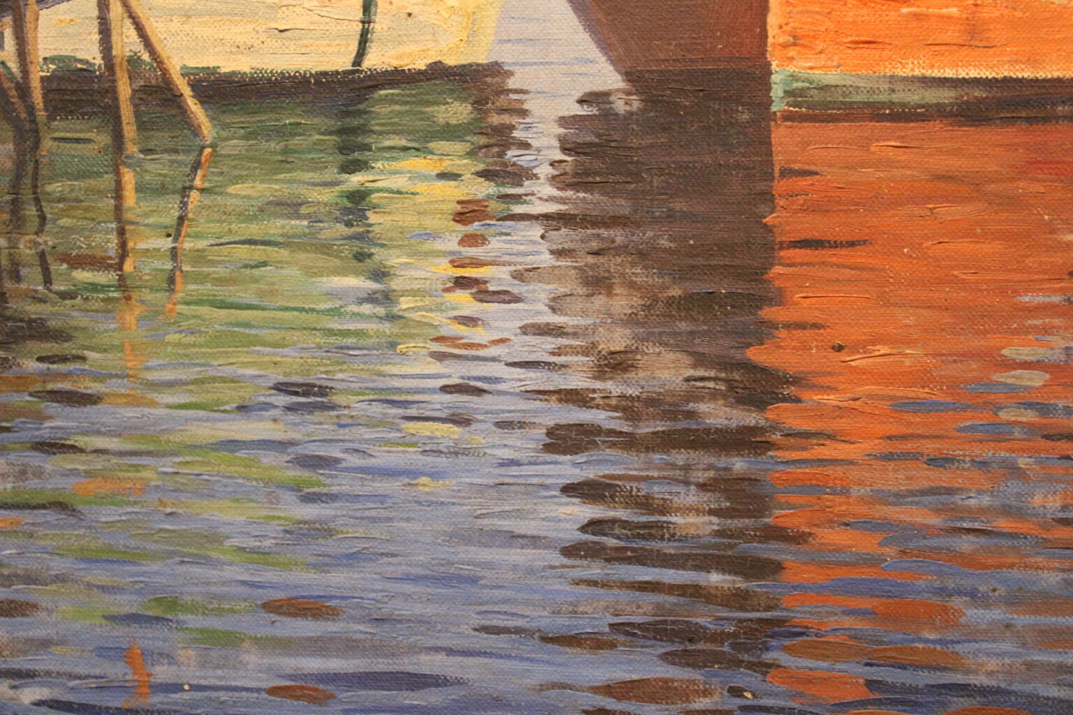 Huile sur toile de Louis Haas, XXe siècle - Galerie Damien Tison