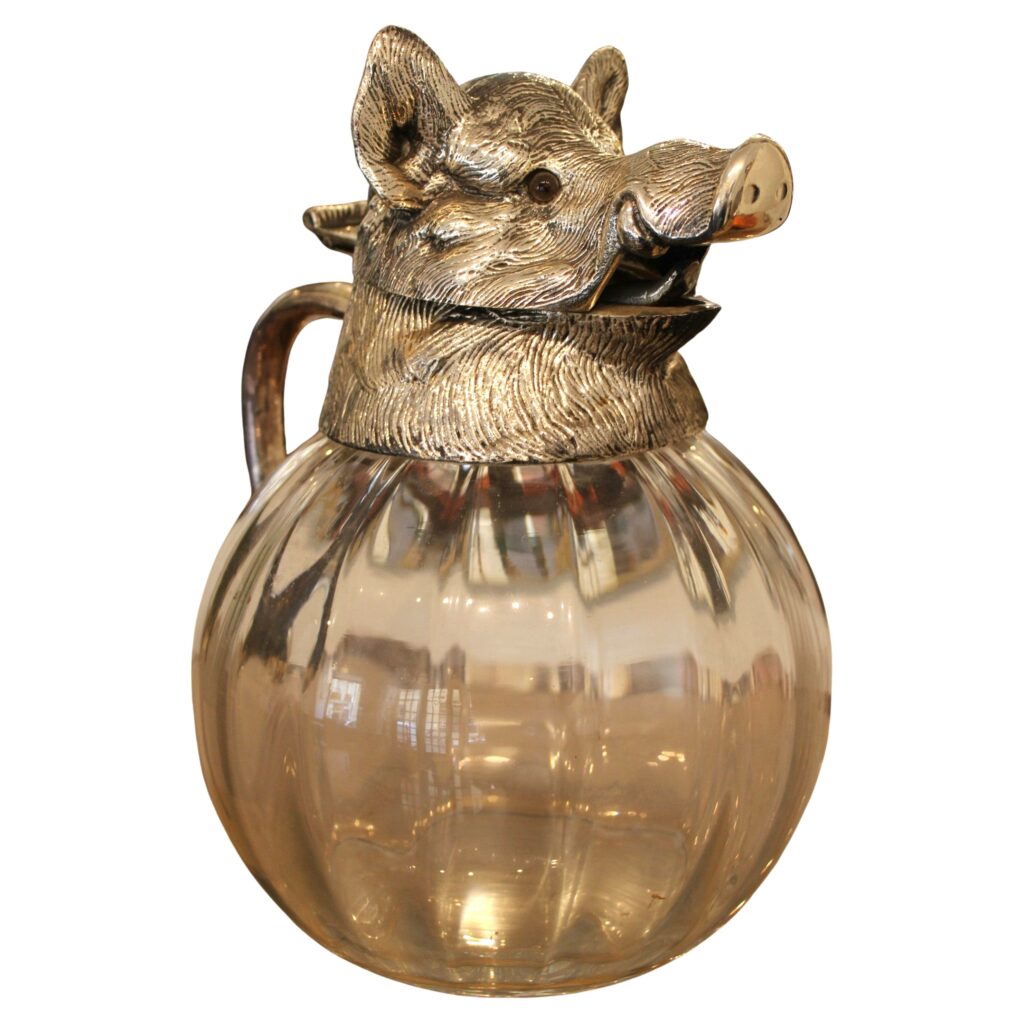 Boar pitcher, Valenti - Damien Tison Gallery