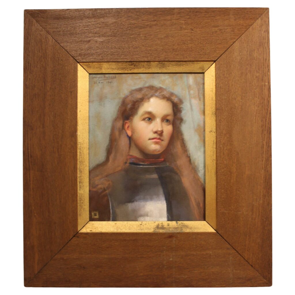 Georges Jules Bertrand, pastel - Damien Tison Gallery